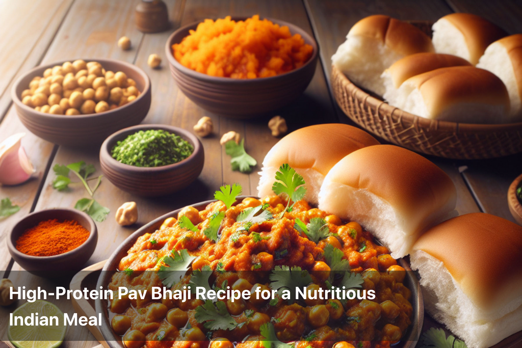 High-Protein Pav Bhaji Recipe - Nutritious Meal