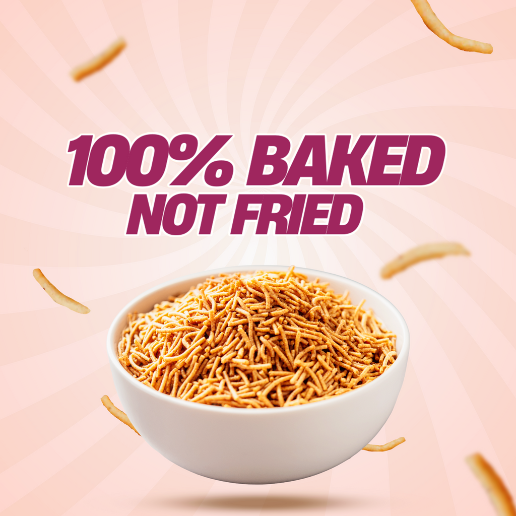 Healthy Baked Bhujia with Bikaneri Flavor | Lo! Foods