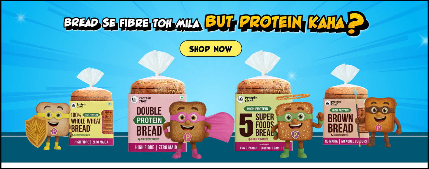 High Protein Breads