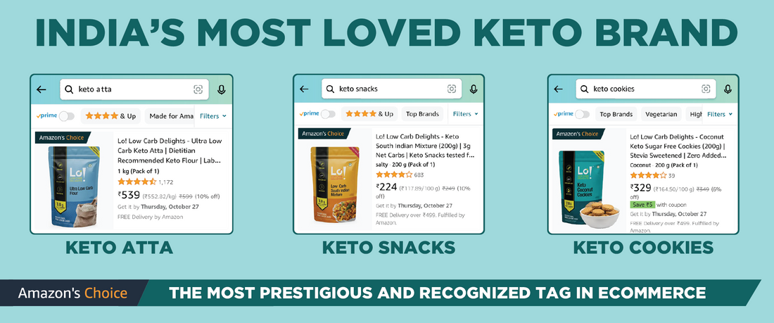 Lo! Foods - India's No. 1 Keto Brand | Keto Flours, Snacks, Cookies ...