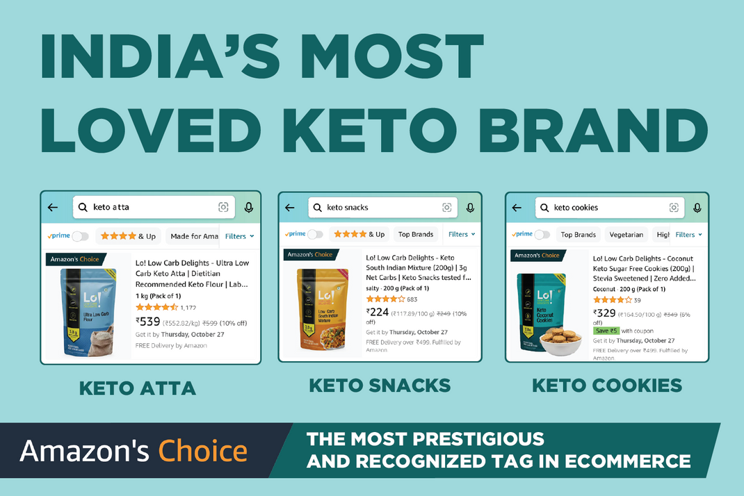Lo! Foods - India's No. 1 Keto Brand | Keto Flours, Snacks, Cookies ...